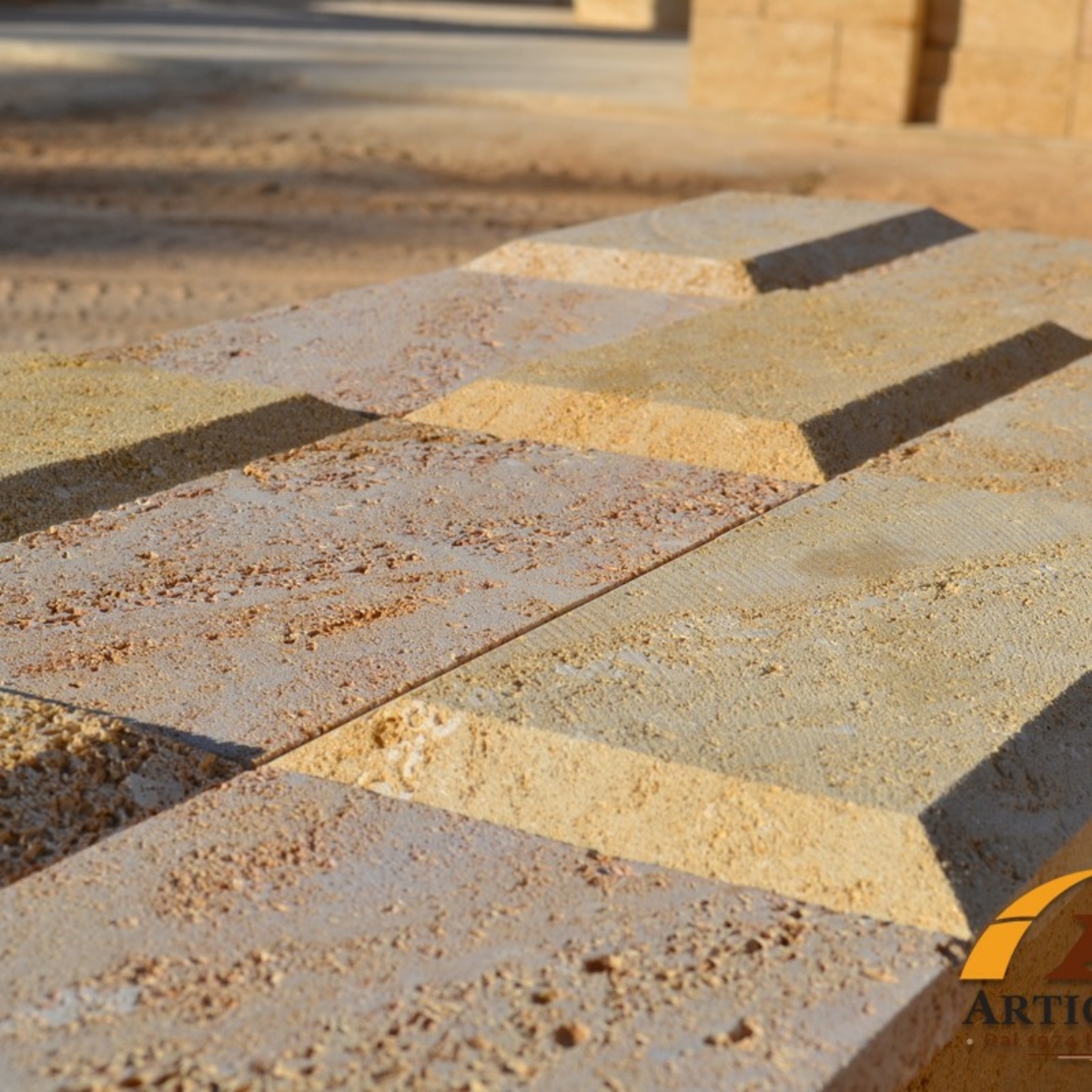 Rivestimento parete in tufo - ArtigianTufo